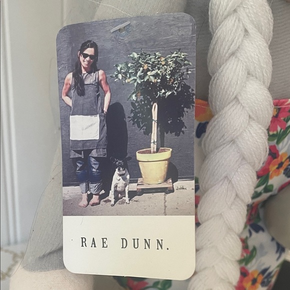 Rae Dunn | Other | Rae Dunn Tea Time Chef Gnome With Floral Apron ...
